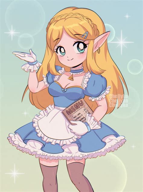 Princess Zelda The Legend Of Zelda And 1 More Drawn By Chelly