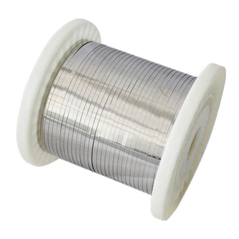 Nichrome Wire Furnace Electrical Resistance Heating Flat Ribbon Low Expansion Coefficient Nicr