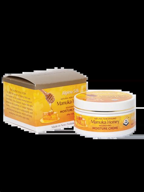 Alpine Silk Manuka Honey Moisture Cream 100g Manuka Honey Skincare