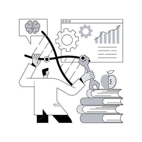 Premium Vector Genetic Engineering Abstract Concept Vector Illustration