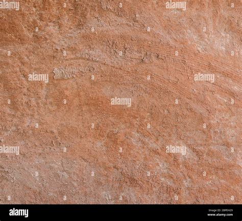 Red Natural Wall Texture Of Cob House For Background It Is A Natural