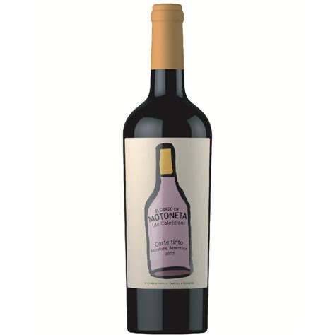 Vino Tinto El Gordo En Motoneta De Colección Corte Argentina La