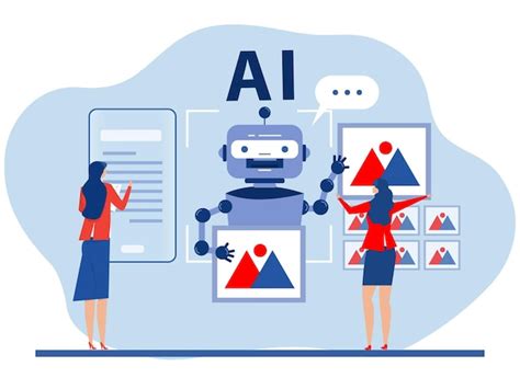 premium vector prompt engineering of using artificial intelligence and photo processing
