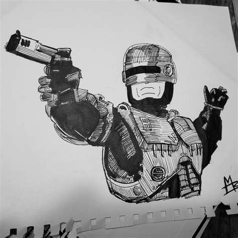 I Drew Robocop Rrobocop