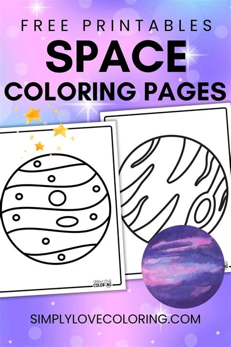 Space Coloring Pages Free Pdf Printables Free Planet Printables For