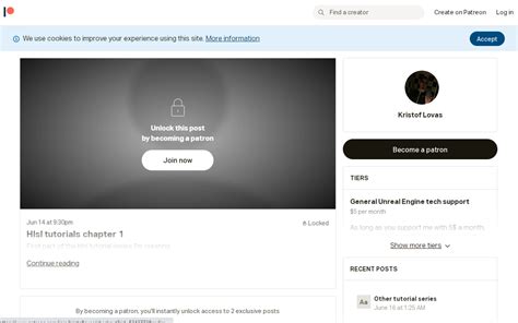 My Patreon Tutorial Series About Real Time Tech Art Using Unreal Engine Polycount