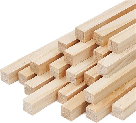 Square Wooden Dowel Rods Dowel Rods Wood Sticks Wooden Square Dowel Rods For Craftingunfinished