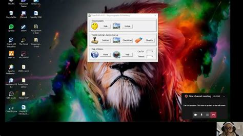 Steganography Hide And Unhide Secret Message Youtube