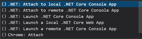provide example launch json for vscode · issue 24614 · dotnet