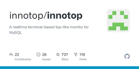 github innotop innotop a realtime terminal based top like monitor
