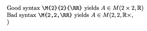 Macros Problem With New Command TeX LaTeX Stack Exchange