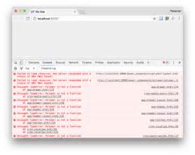 Js Errors When Loading Polymer Project Starter Toolbox Set Up Stack