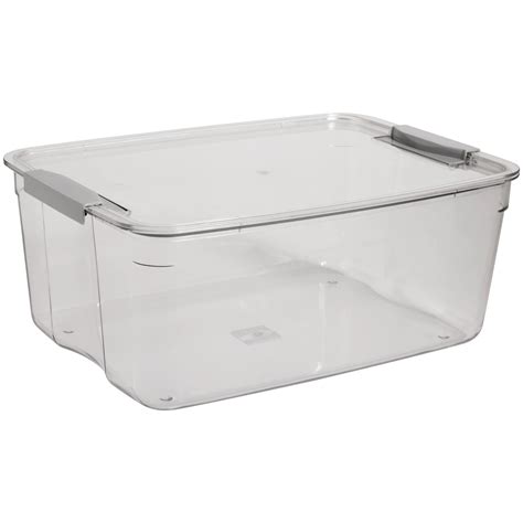 Destination Holiday Latching Rectangle Storage Bin Medium Shop Storage Bins At H E B