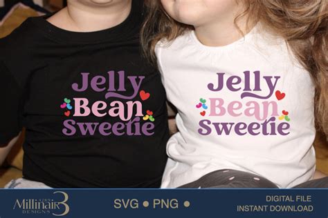 Jelly Bean Sweetie Cute Easet Jelly Bean Svg