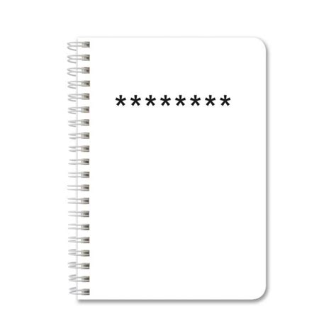 Bookfactory Password Bookpassword Organizerpassword Keeperpassword Journal 120 Pages 5 X