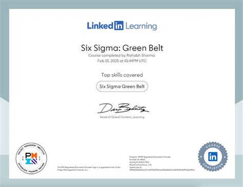 Sixsigma Processimprovement Continuouslearning Greenbelt
