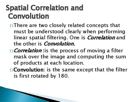 Spatial Filtering Chapter Cont Fundementals Of Spatial