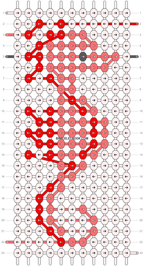 Alpha Pattern Variation Bracelet Diy And Crafts