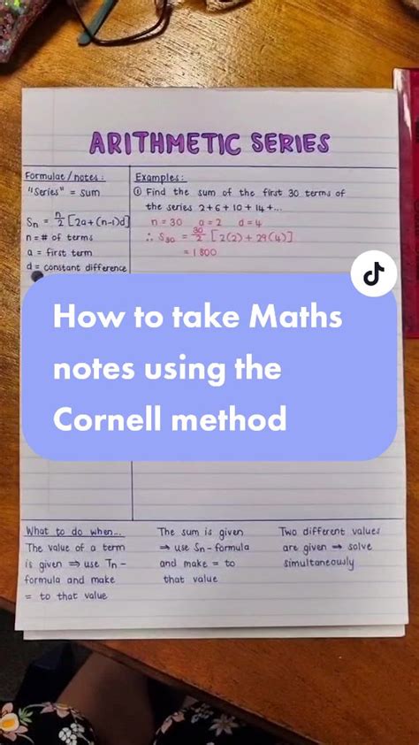 How To Take Perfect Math Notes 7 Steps With Pictures