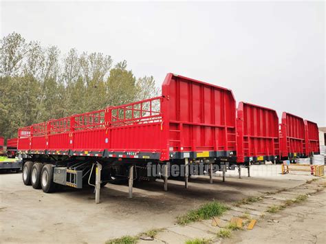 China Side Dump Trailer Supplier Fudeng Trailer