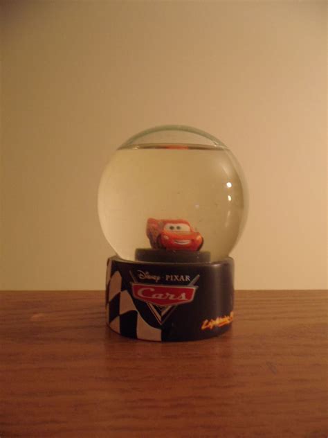 Lightning Mcqueen Snow Globe Снежные шары Дисней