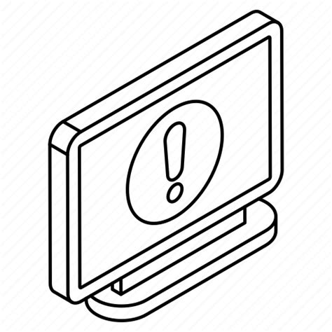 System Warning Alert Exclamation Error Caution Icon Download On