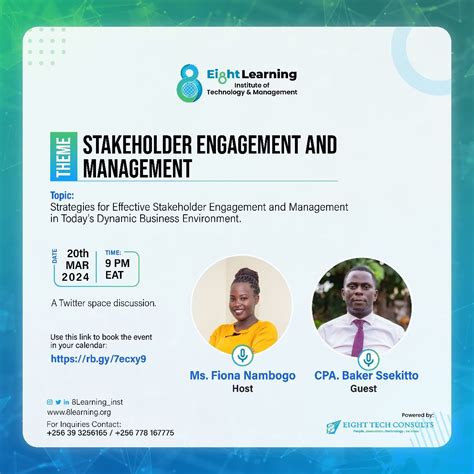 Eight Learning Institute Of Technology And Management On Linkedin Stakeholdermanagement