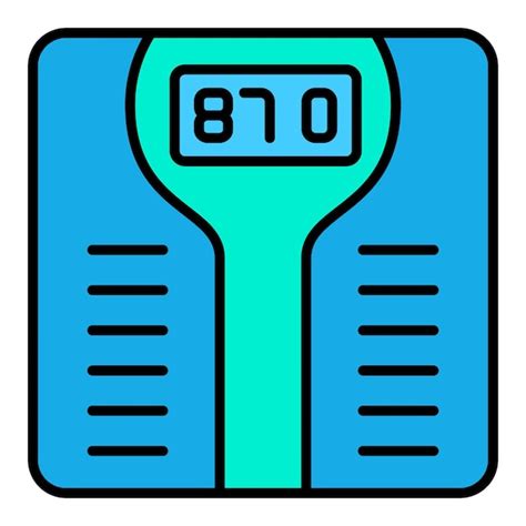 Premium Vector Weight Scale Icon