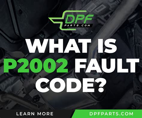 P2002 Fault Code Will Usually Display As