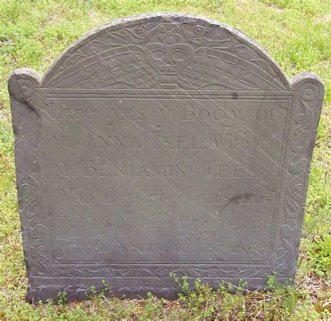 Anna Jenkins Teel 1687 1749 Mémorial Find A Grave