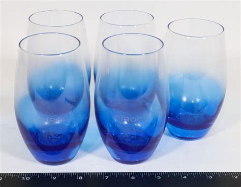 Box Of 5 Ciroc Glasses