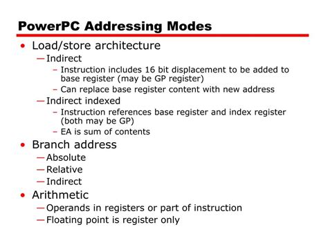 PPT Chapter Instruction Sets Addressing Modes And Formats PowerPoint Presentation ID