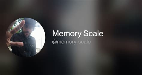 Memory Scale On Catalog