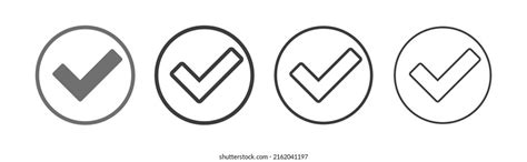 Checking Process Linear Icon Set Successfully Stock Vector Royalty Free 2483872911 Shutterstock