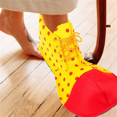 Clown Shoes Tehaux 1pair Lightweight Cosplay Props For Halloween