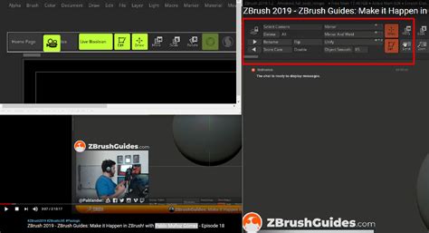 Custom UI ZBrushCentral