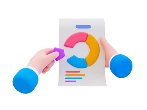 3d Minimal Marketing Strategy Concept Business Analysis Marketing