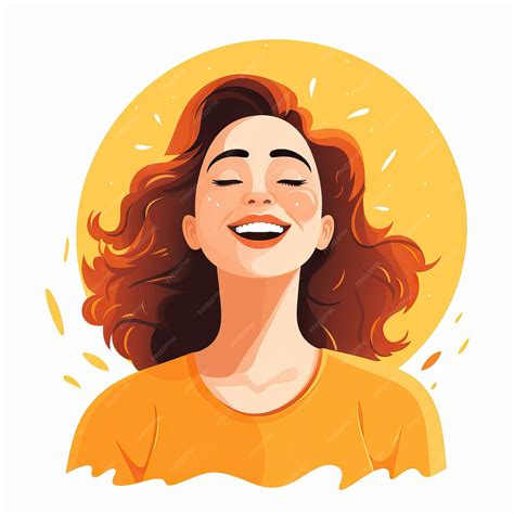 Woman Happy Face