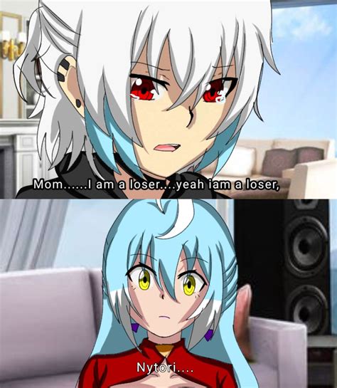 Nytori Is Crying Nytori And Maria Kurenai Beyblade Burst Next Gen