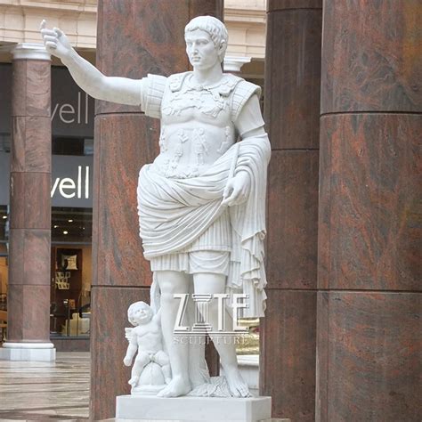 Stone Marble Rome Emperor Julius Caesar Augustus Statue Buy Augustus
