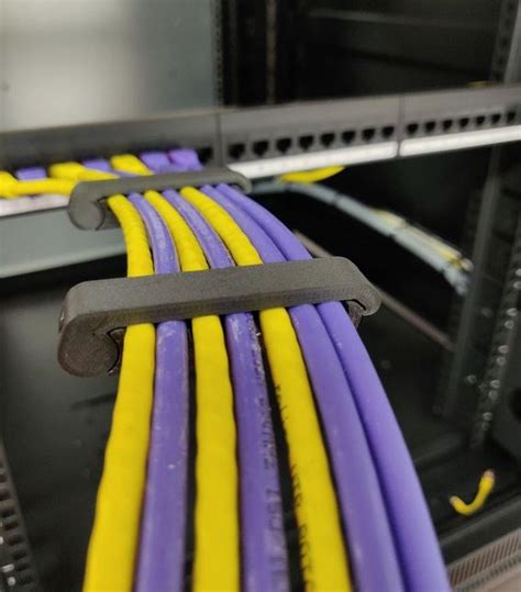 Network Cable Organizer By Cortexcrank Download Free Stl Model