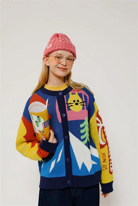 Original Niche Designer Cardigan Thekittenpark