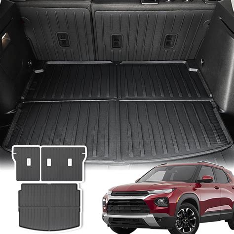 Caresa Cargo Liner Seat Back Cover For 2021 2024 2025 Chevy