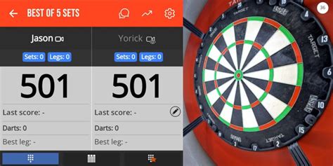DartCounter Play Online And Dart Scorer Target Darts