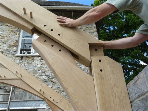 Timber Frame Joint Brace