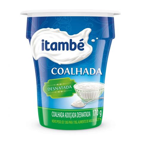 Iog Coalhada Itambé 170g Desnat