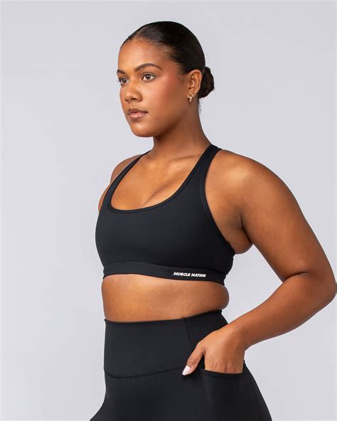 Drew Bra Black Muscle Nation