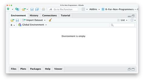 4 The RStudio Interface R For Non Programmers A Guide For Social Scientists
