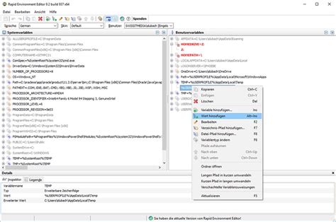 Rapid Environment Editor Swiss It Magazine Freeware