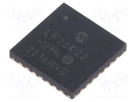 pic18lf26k22 i ml microchip technology ic pic microcontroller sram